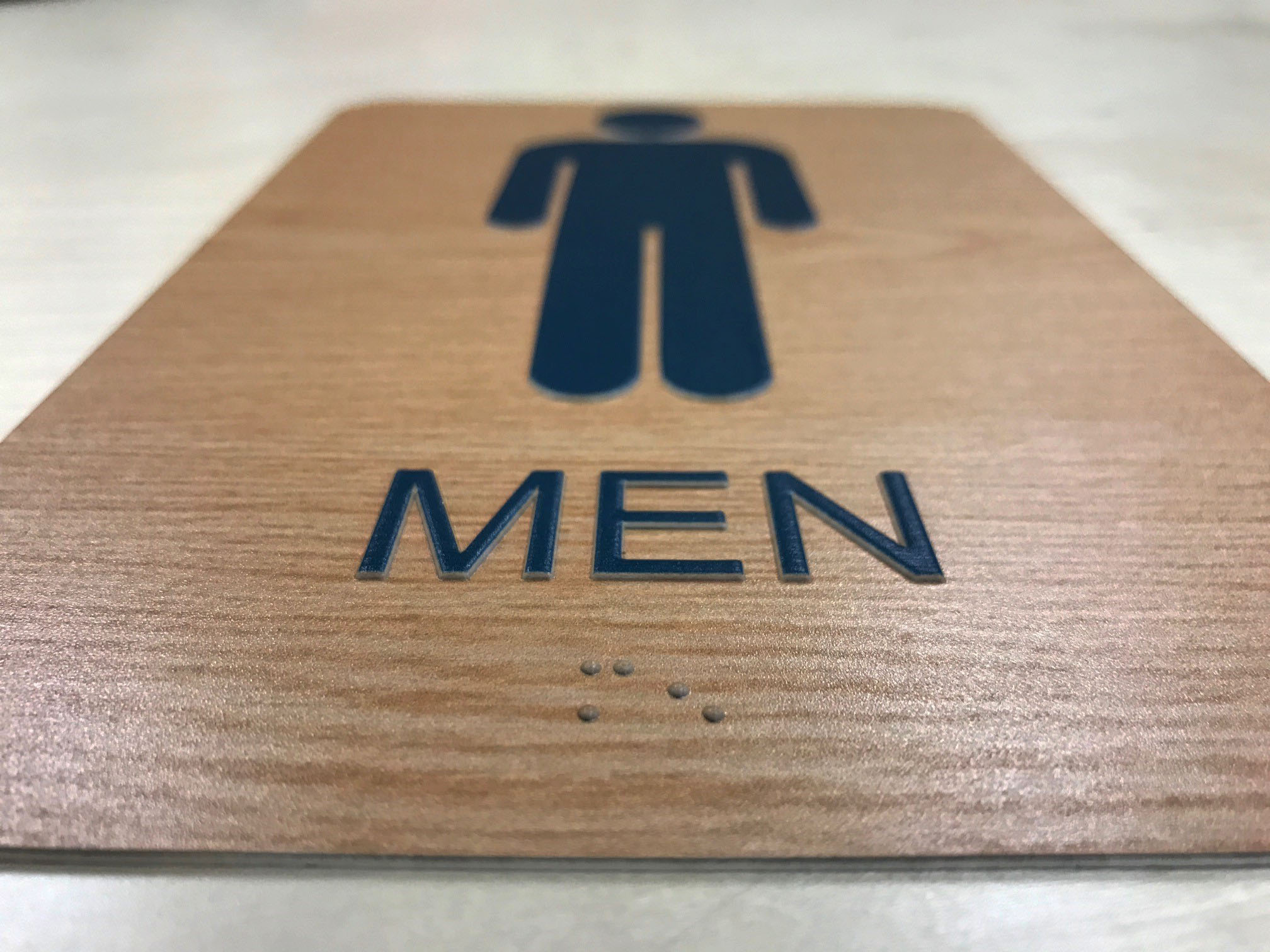 ADA Signage with a UV LED Printer | Direct Color Systems