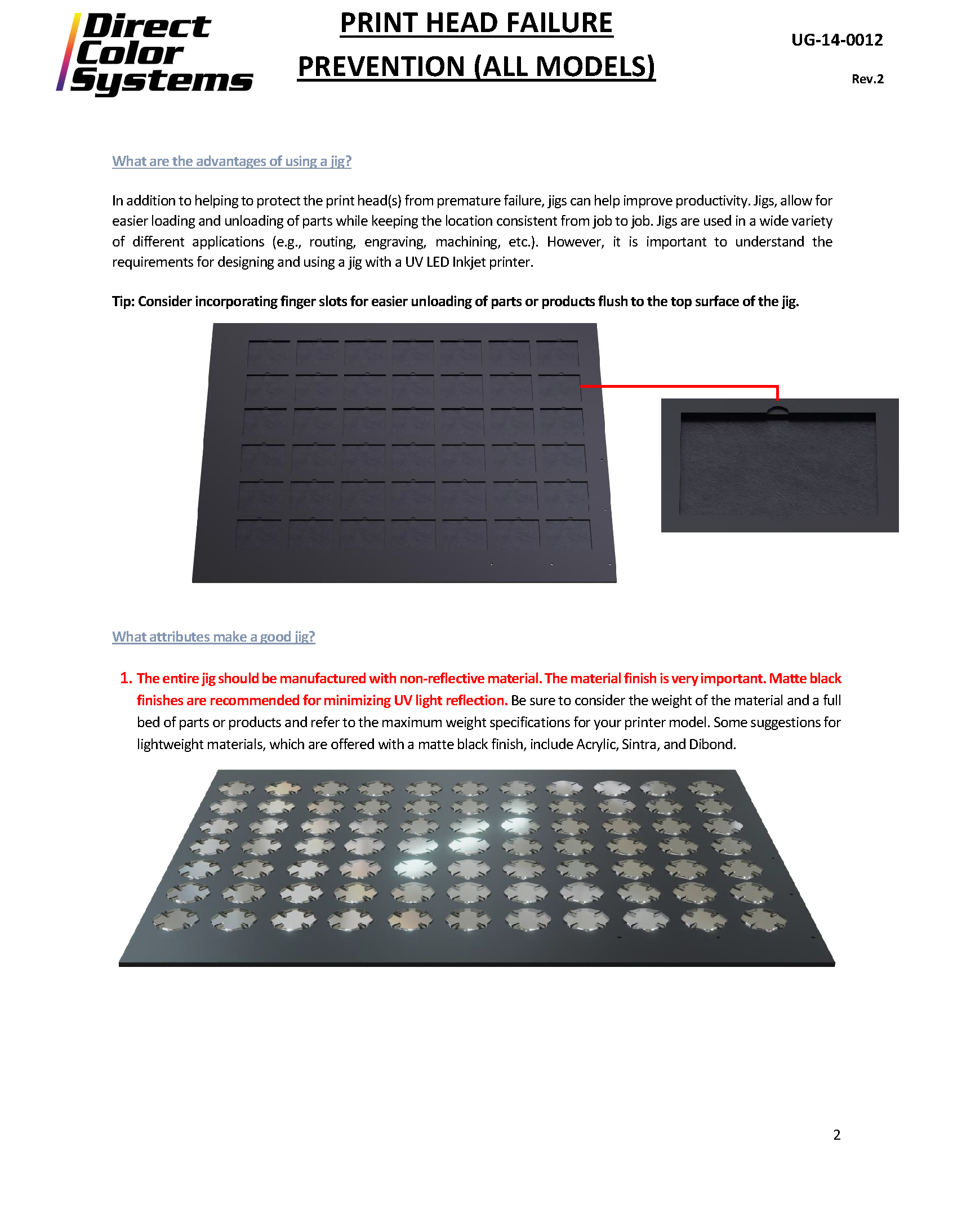 Tech Tip: Preventing Printhead Failures - Jig Design