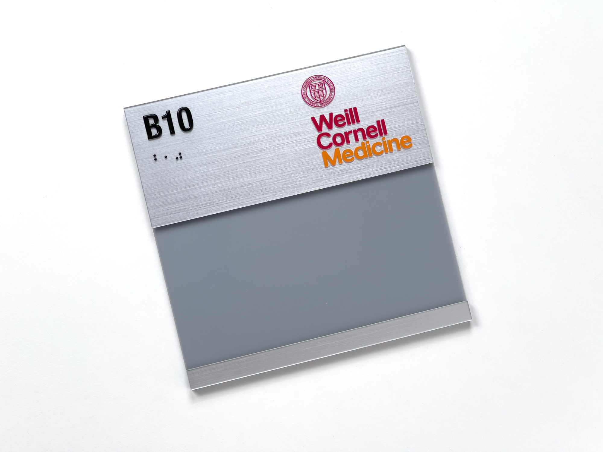 Audrey Signs | UV Printing Braille Signs | 1800 UV Printer