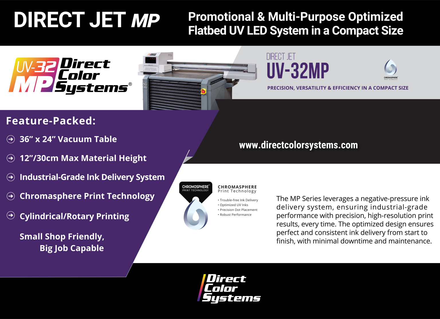 UV-32MP Intermediate Format Printer | Direct Color Systems